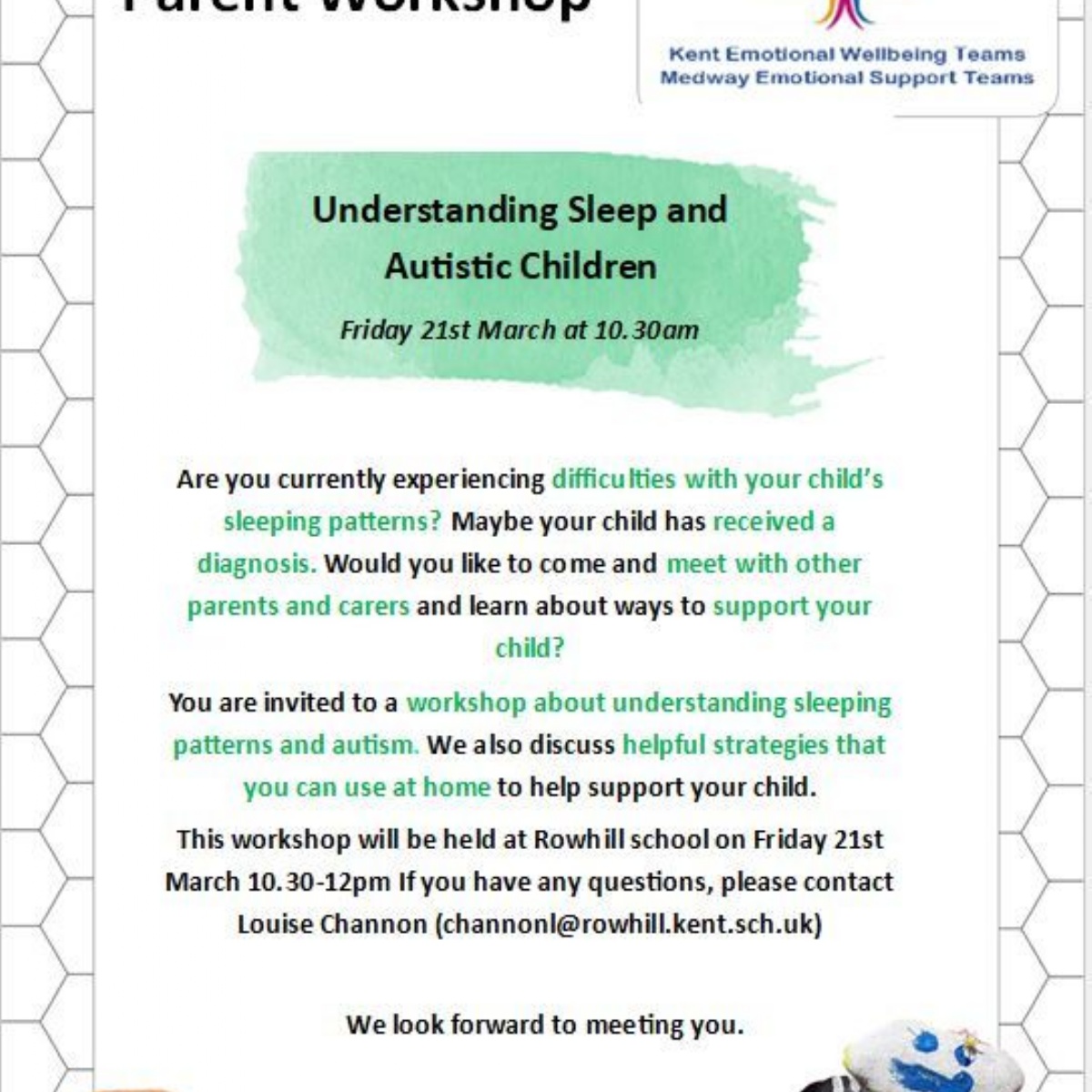 Rowhill School - Parent workshop